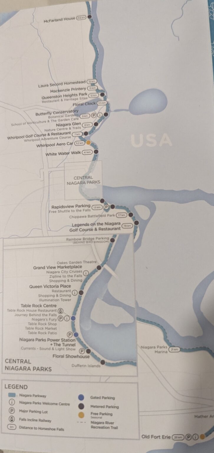 Niagara Falls Parking Pass - Is it worth it? - The Touring Panda